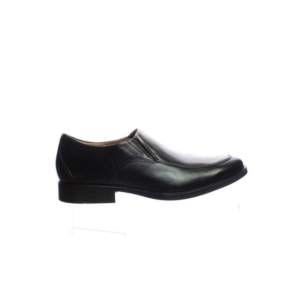 Clarks | Shoes | Clarks Mens Whiddon Step Black Loafers Size Wide E W ...